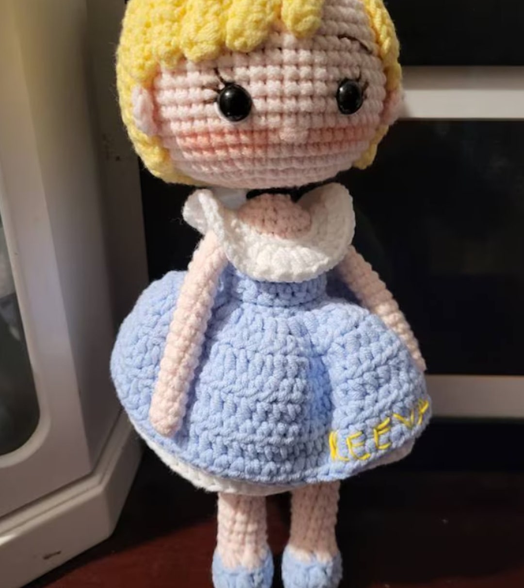 Custom Commission Crochet Doll, Personalized Amigurumi Doll, Doll From ...