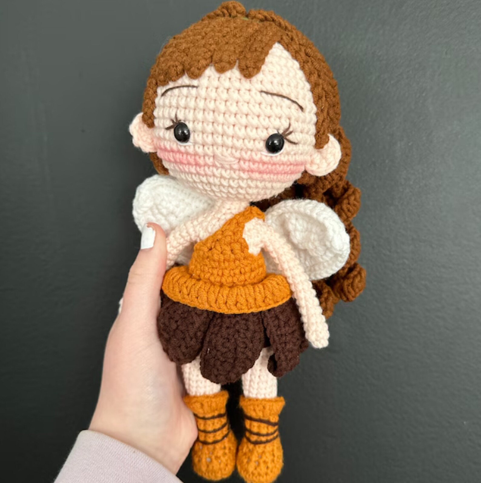 Custom Commission Crochet Doll, Personalized Amigurumi Doll, Doll From ...