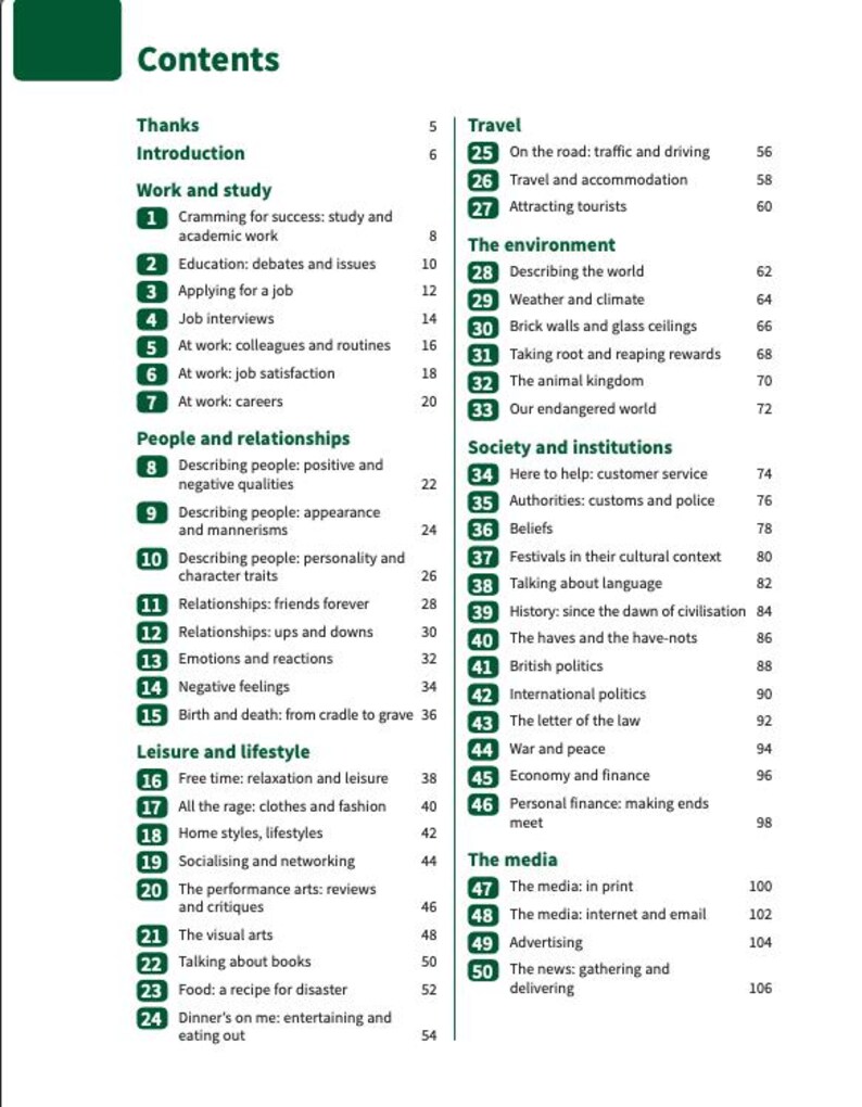 English Vocabulary in Use Advanced 3rd Edition Learn English Become ...