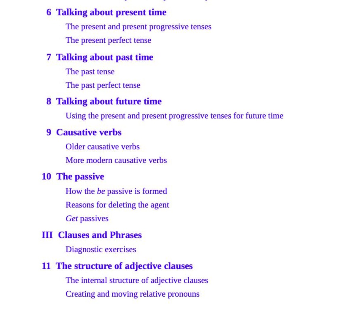 Advanced English Grammar Book: Vocabulary & Conversation (PDF) - Etsy