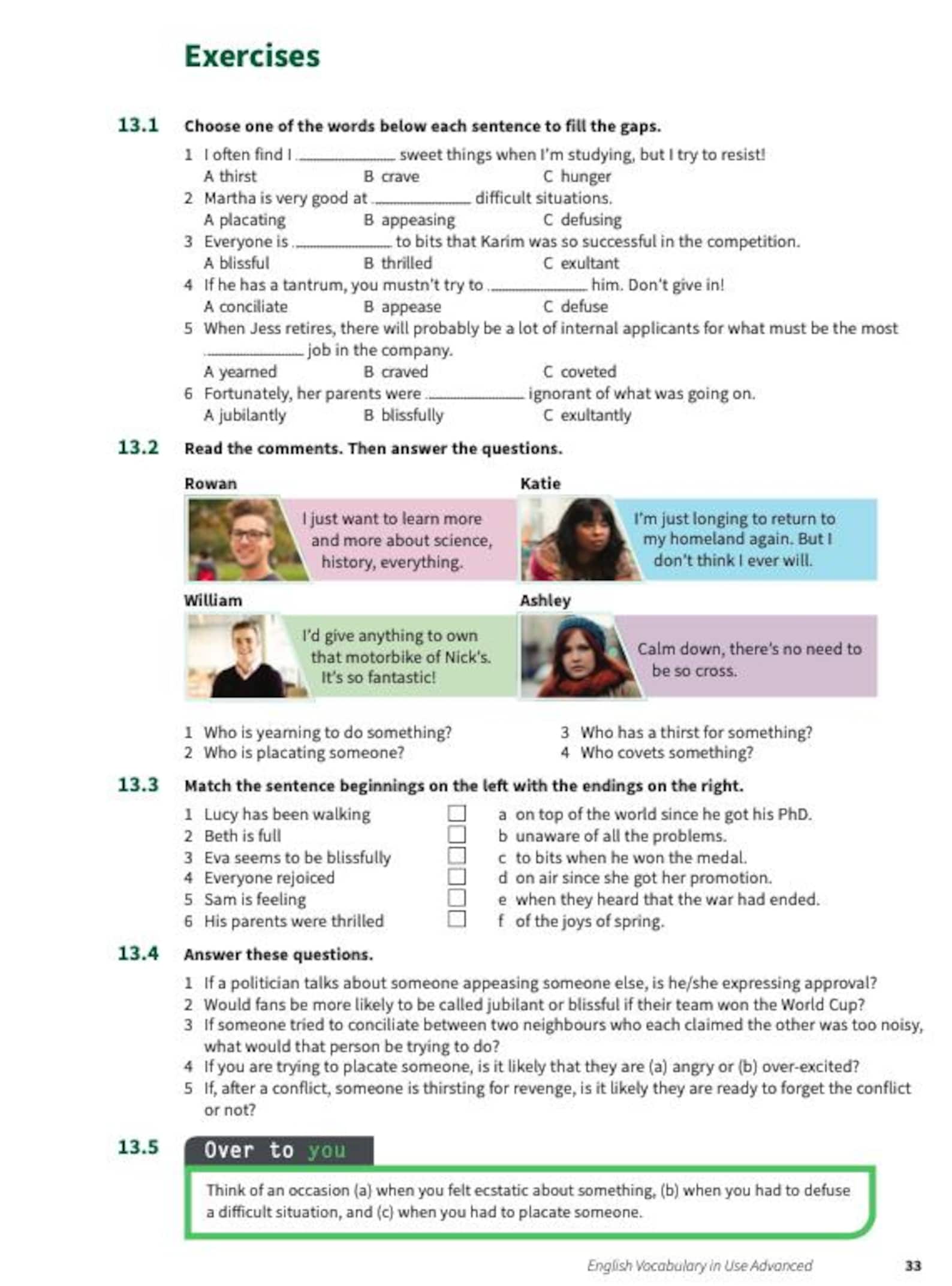 English Vocabulary in Use | Advanced | 3rd Edition | Learn English ...