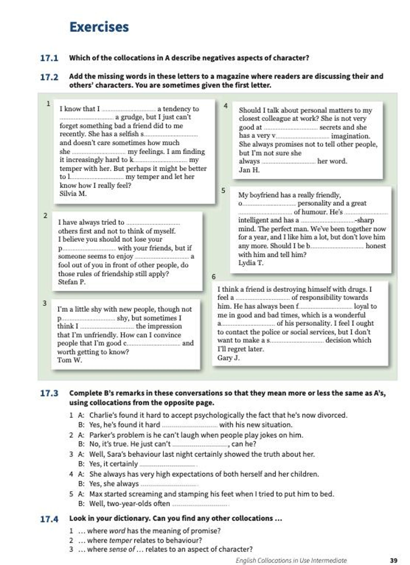 Collocations in Use for Intermediate Level, Pdf - Etsy