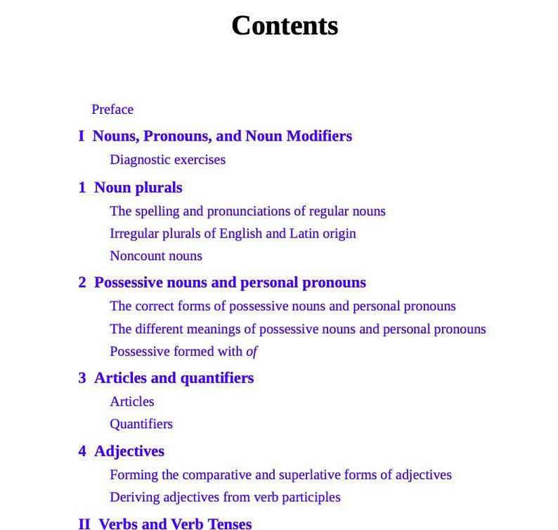 Advanced English Grammar Book: Vocabulary & Conversation (PDF) - Etsy
