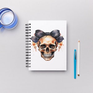 Halloween Skull Png, Flirty Bow Halloween Png, Halloween Png, Skeleton ...