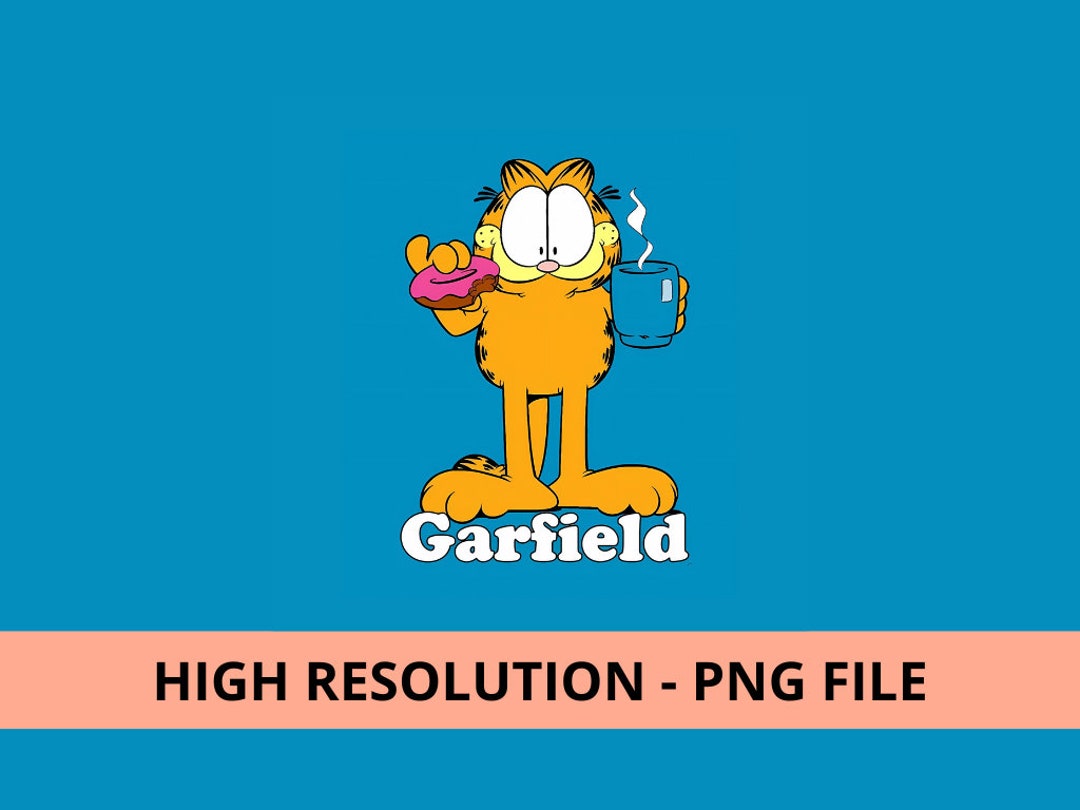 Garfield PNG, Garfield Clipart, Garfield Sublimation, Clipart PNG ...