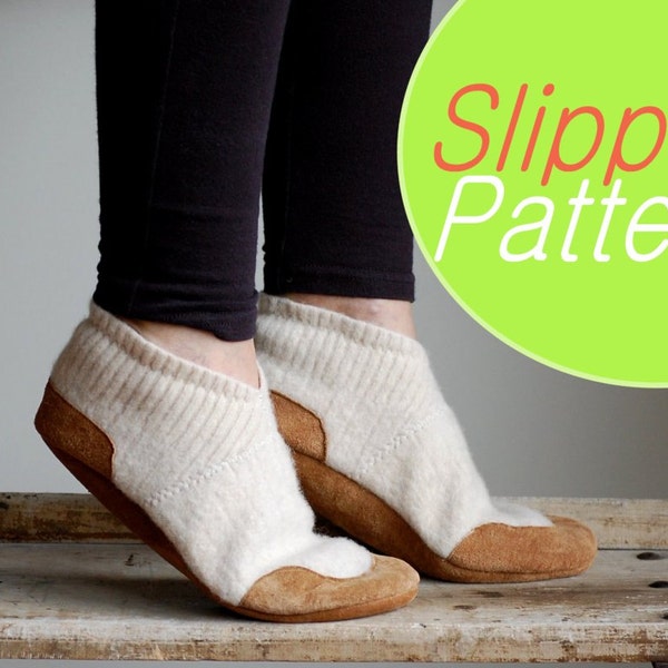 Sewing Slipper Pattern - Etsy