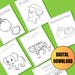 100+ Coloring Pages for Kids | Animals Coloring Pages | Vegetables ...