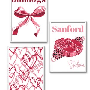 UGA Bulldogs Dorm Decor – College Dorm Decor (digital Download) - Etsy