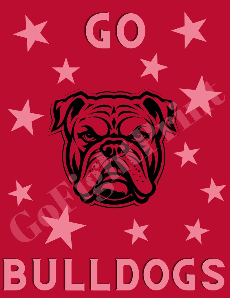 UGA College Wall Art Digital Download Prints- Trendy and Aesthetic ...