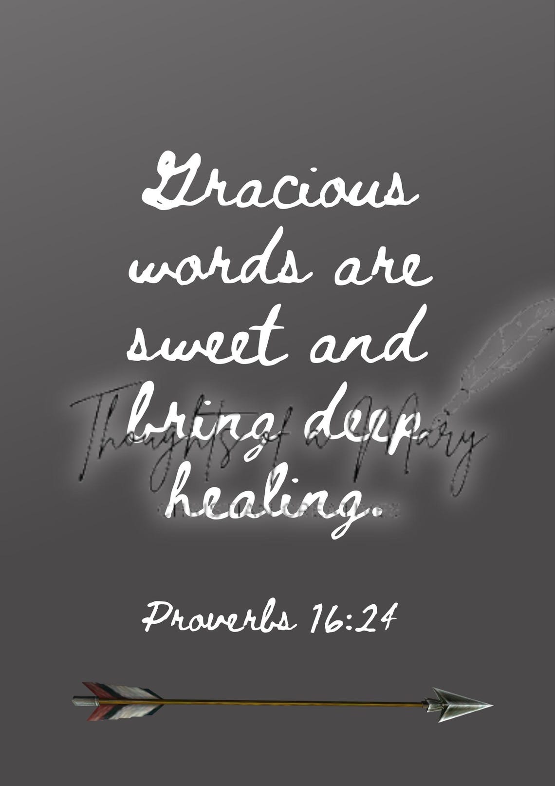 Gracious Words Scripture Poster Set - Etsy