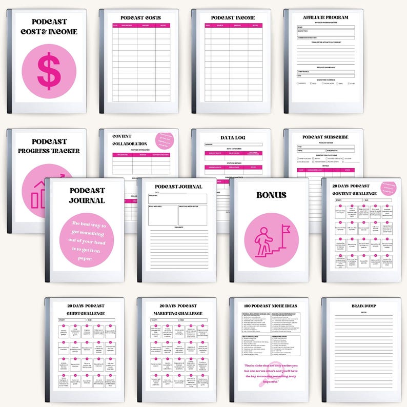 Ultimate Podcast Planning Guide for Beginners | Season Episode Planner ...