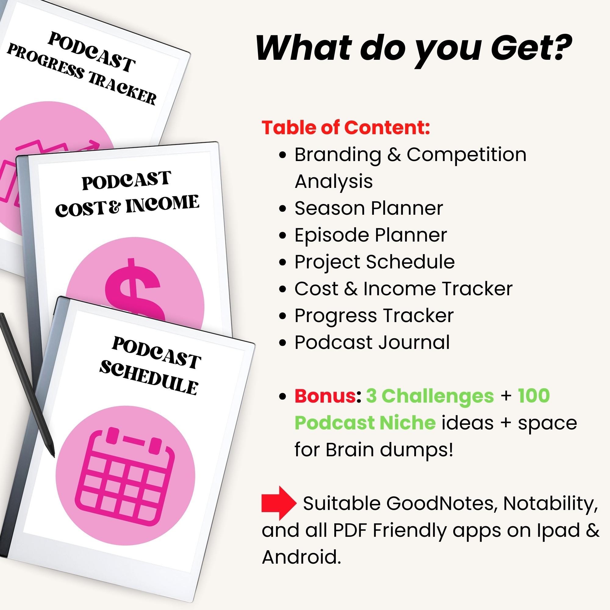 Ultimate Podcast Planning Guide for Beginners | Season Episode Planner ...