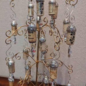 Ornate Wine-loving Court Reporter Gift, Hand-crafted Repurposed Wine ...