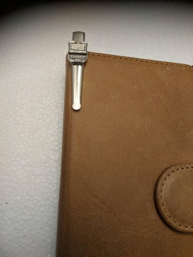 Court Reporter Gift Exclusive Pewter Steno Charm Alligator Clip Hair ...