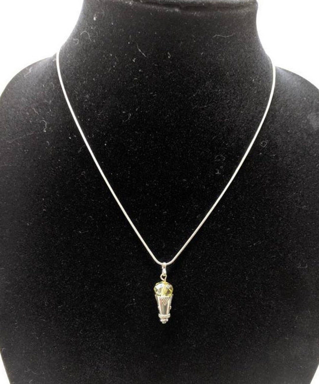 Snoball, Snow Ball, Snow Cone, Ice Cream Cone Handcrafted Pendant. More ...