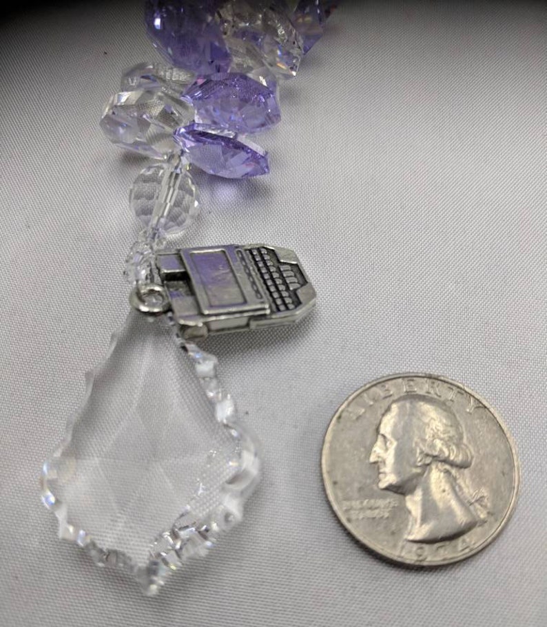 Court Reporter Steno Gorgeous Crystal Sun Catcher for Window or ...