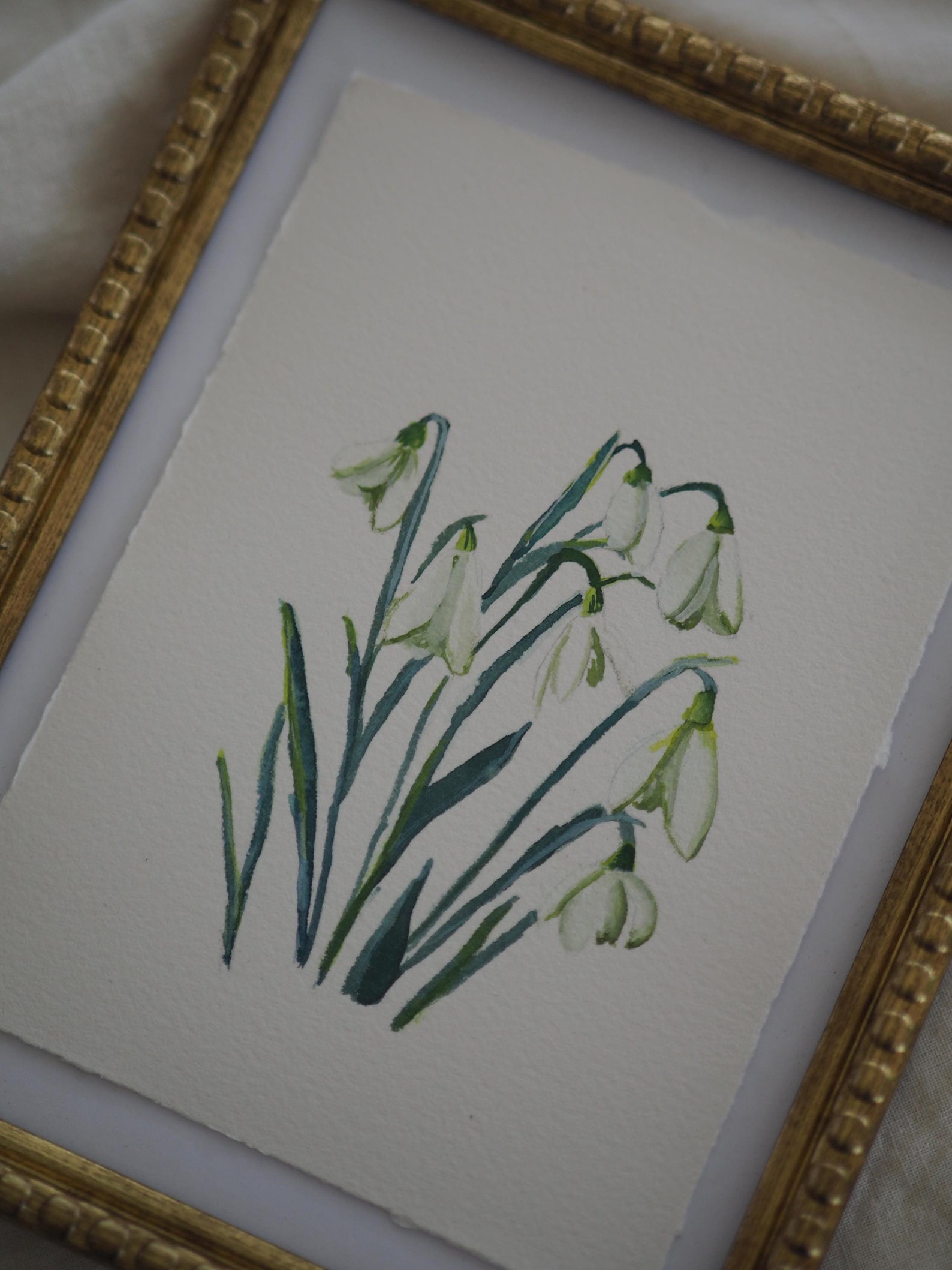 Snowdrop renewed Printable Art January Birth Flower Digital Print ...