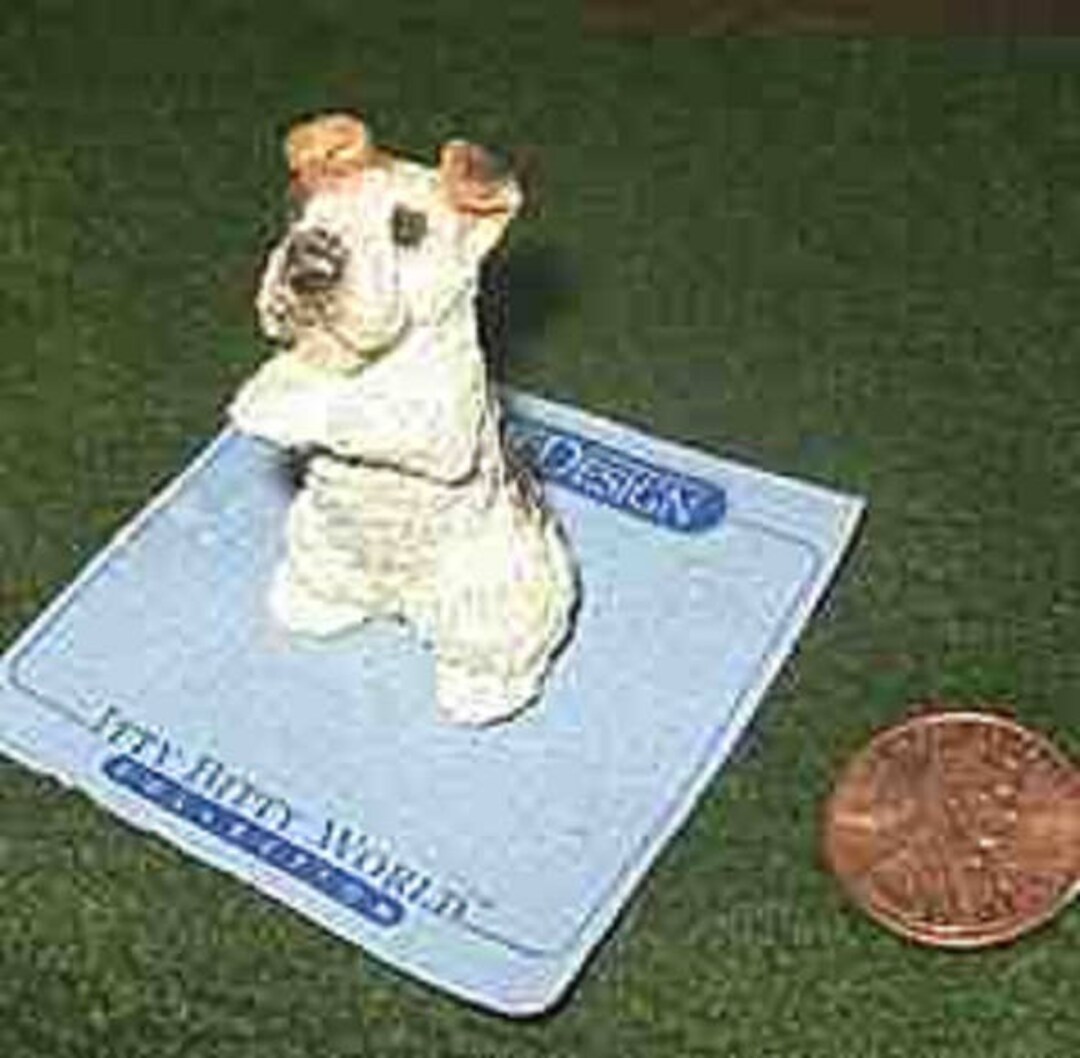Vintage Mini DOG Figurine by United Design Doberman, Boxer, Shih Tzu ...
