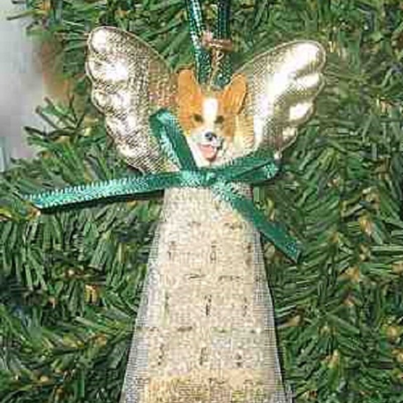 Corgi Angel - Etsy