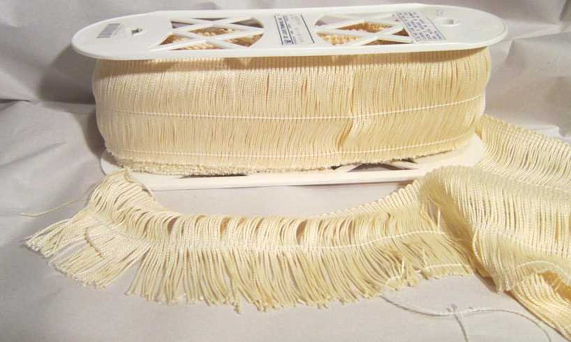 Vintage St Louis Trim CREAM Color Fringe Trim 3 Wide 2 - Etsy