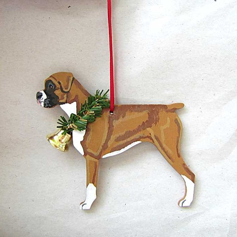Boxer Ornament - Etsy