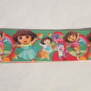 Ribbon DORA the EXPLORER Grosgrain 1 Ribbon Craft - Etsy
