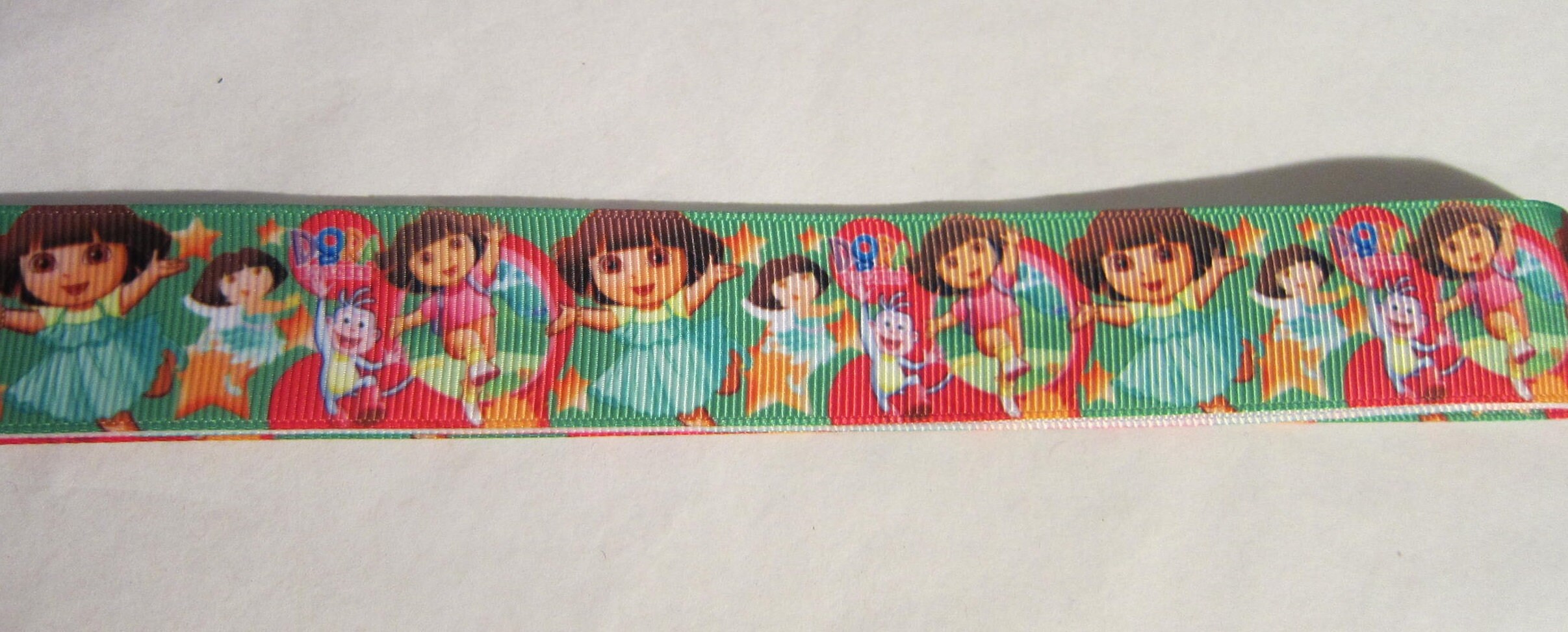 Ribbon DORA the EXPLORER Grosgrain 1" Ribbon, Craft Ribbon, Ribbon for ...