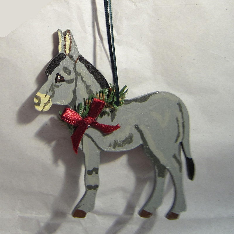 Donkey Ornament - Etsy