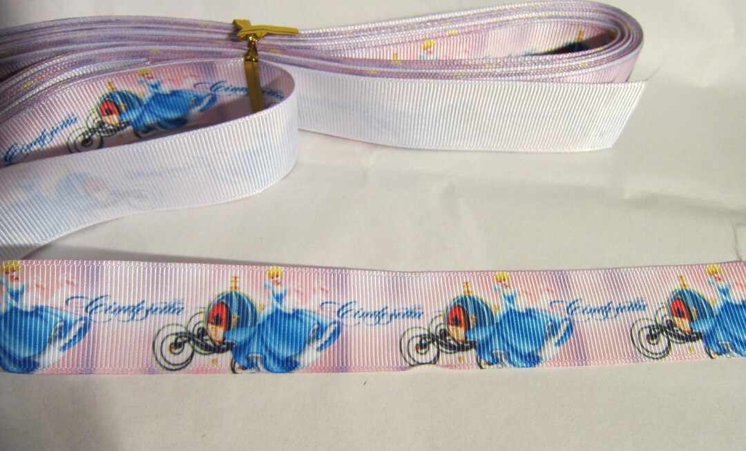 Ribbon Disney Princess CINDERELLA Grosgrain Ribbon 3 Yards, Craft ...