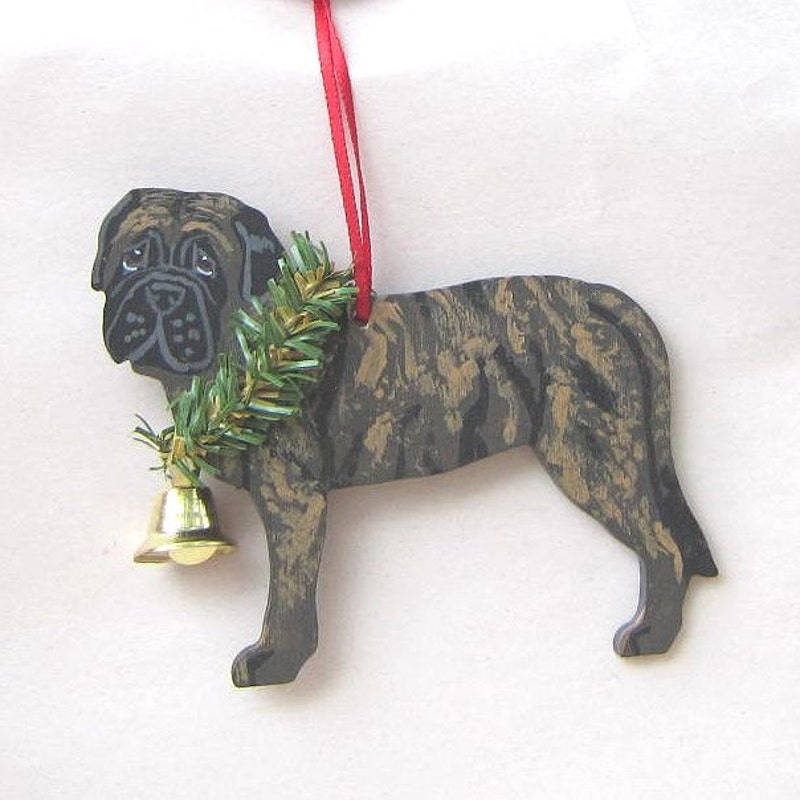Bull Mastiff Ornaments - Etsy