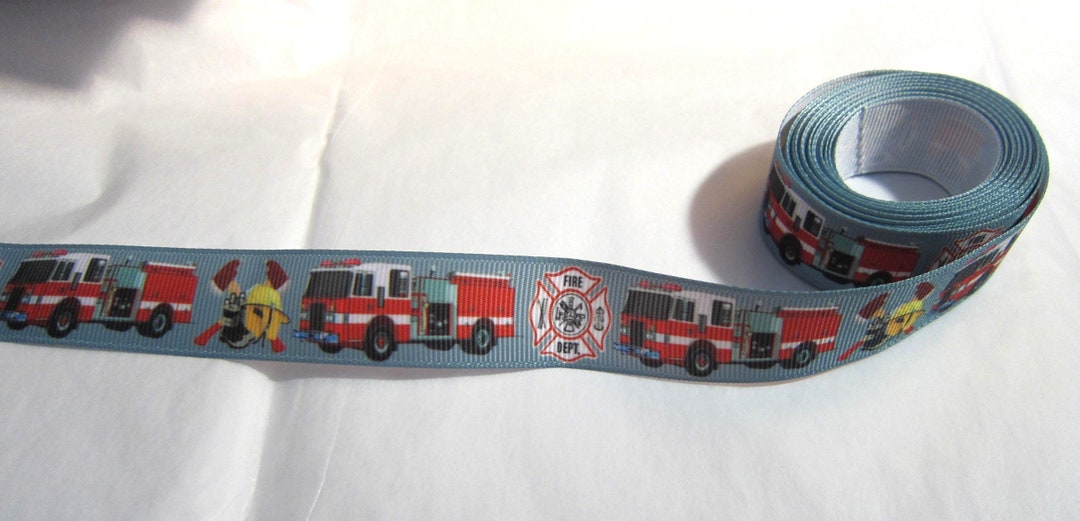 Ribbon Occupation FIREMAN FIRE DEPARTMENT Grosgrain 7/8" Ribbon.....3 2 ...