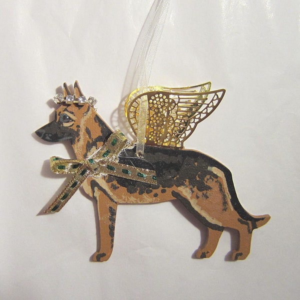 German Shepherd Angel Ornaments - Etsy