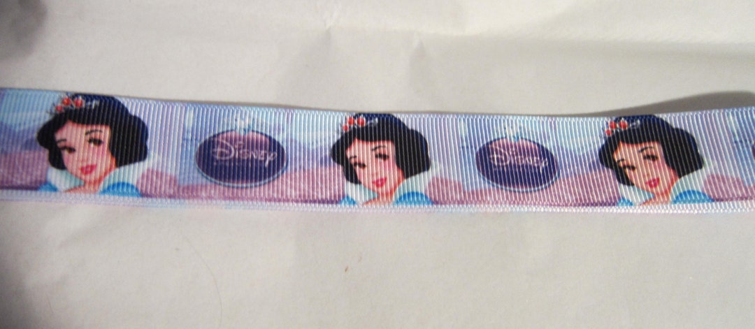 Ribbon Disney Princess SNOW WHITE Grosgrain 7/8 Ribbon 3 - Etsy