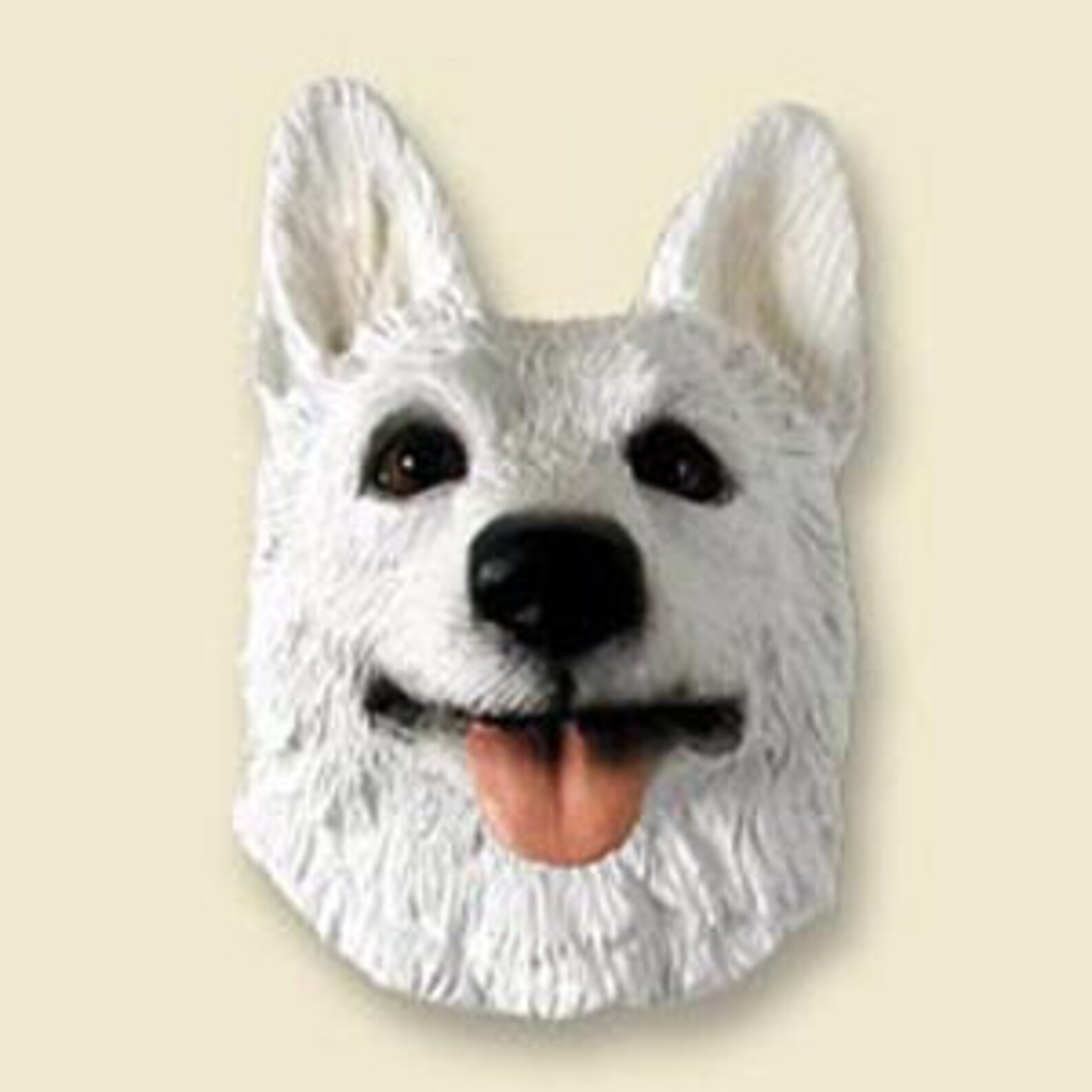 Standing Santa GERMAN SHEPHERD Dog Breed Santa Holiday Figurine 9" Tall ...