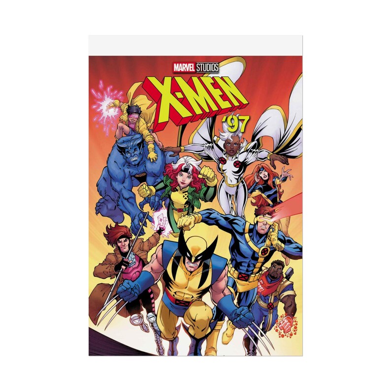 Retro X-men 97 Poster Iconic Movie Art Print Retro Wall Decor Film Fan ...
