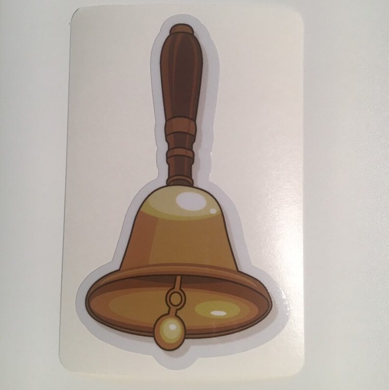 Shame Bell Sticker With Gloss Laminate 5 High. Inside or | Etsy