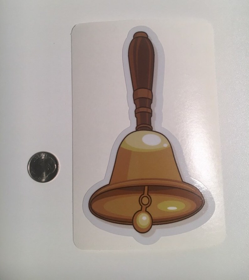 Shame Bell Sticker With Gloss Laminate 5 High. Inside or | Etsy