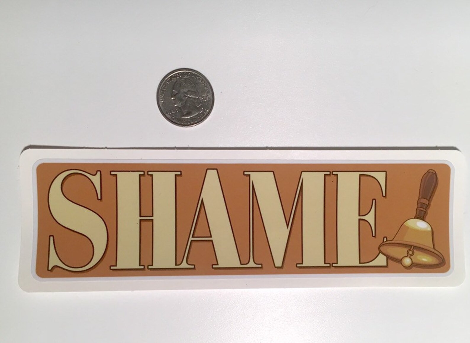 Shame Sticker With Gloss Laminate Game of Thrones Bell. - Etsy