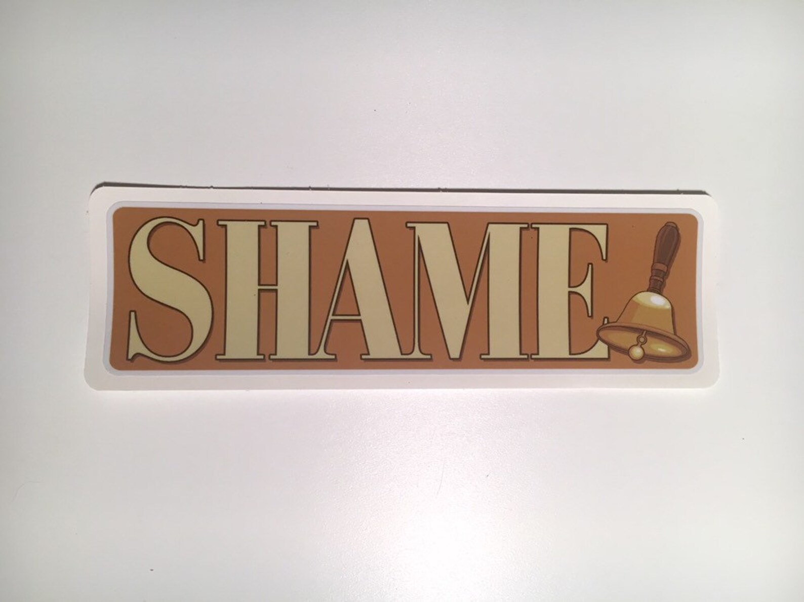 Shame Sticker With Gloss Laminate Game of Thrones Bell. - Etsy