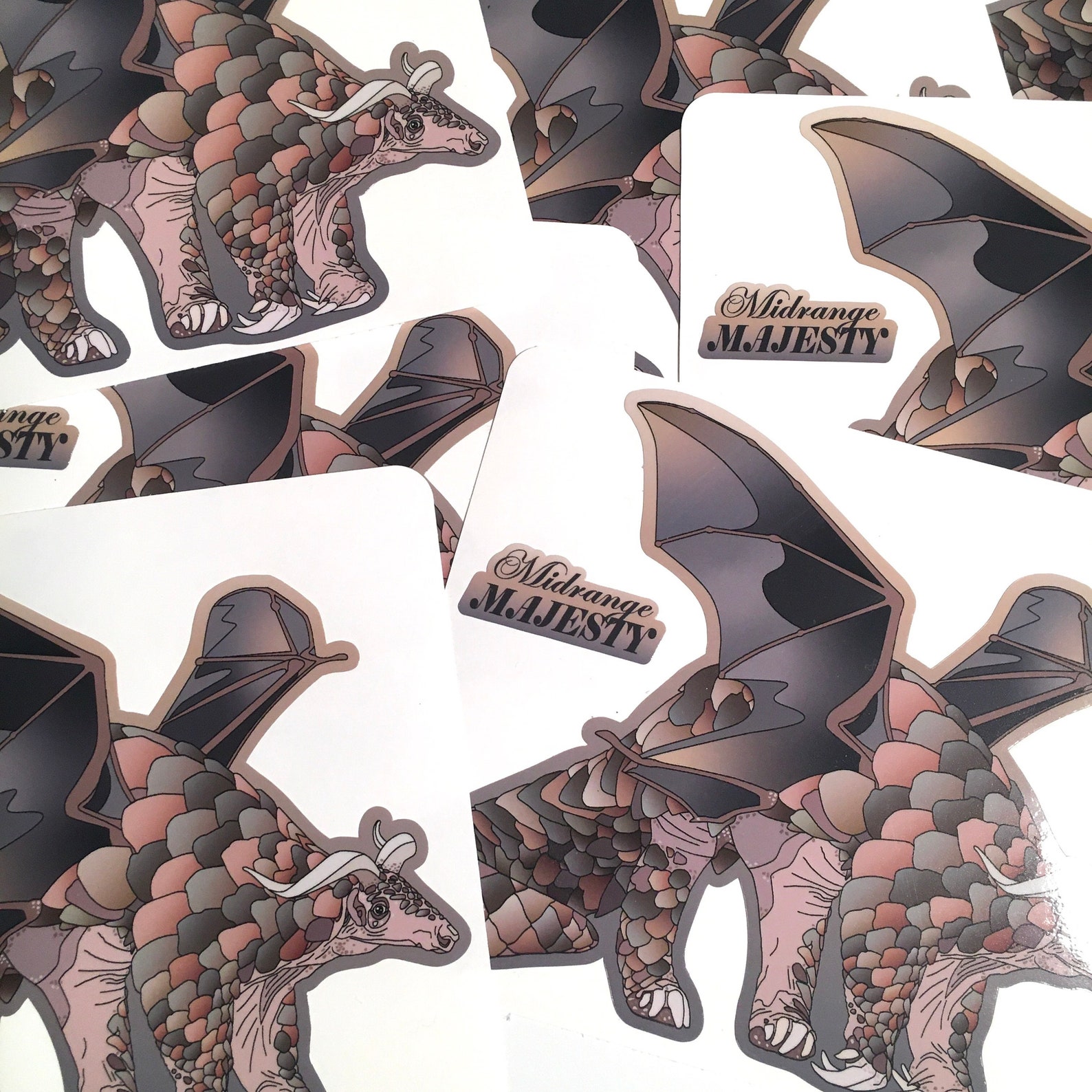 Pangolin Sticker With Gloss Laminate for Inside or Outside - Etsy