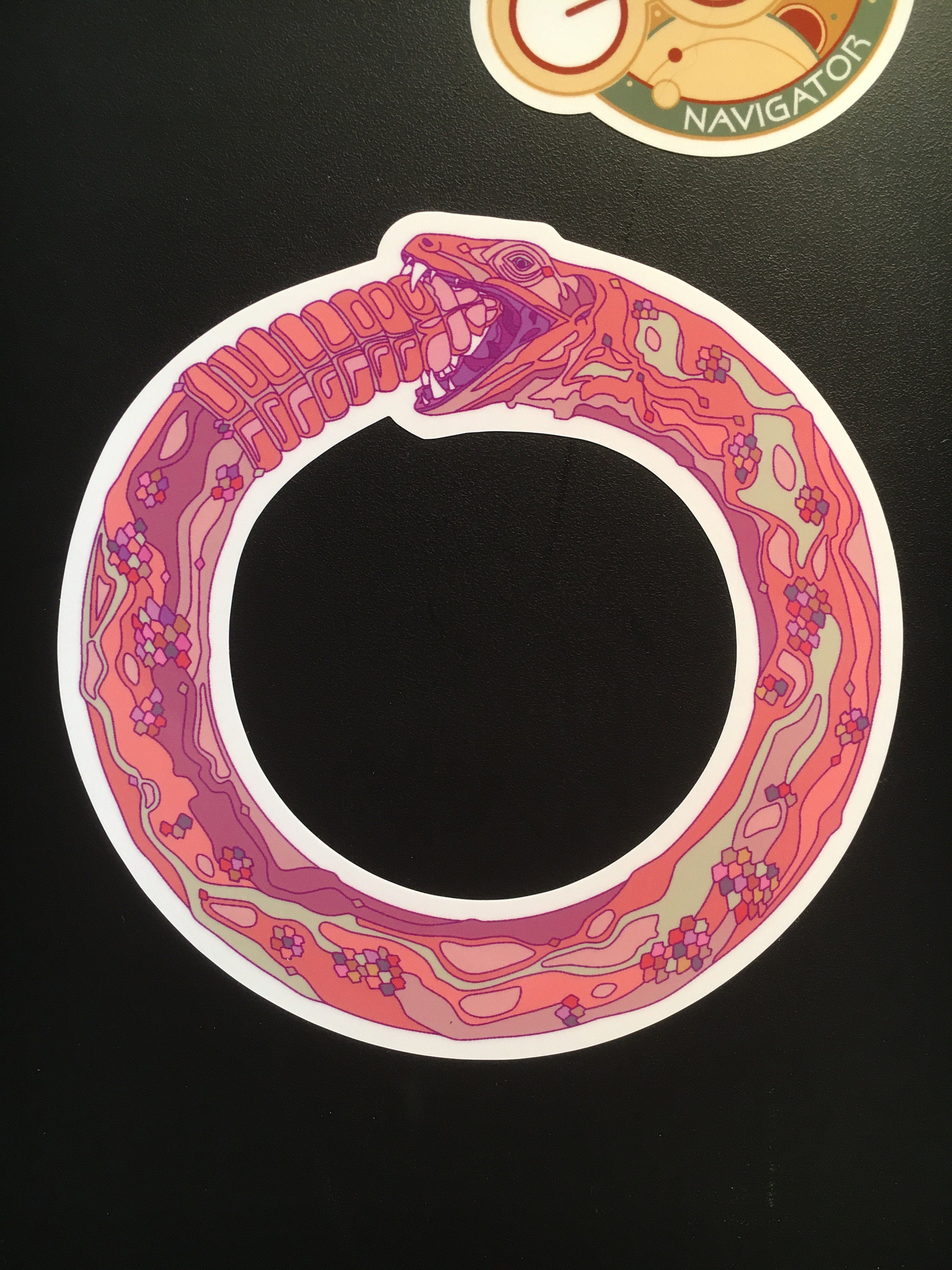 Ouroboros Snake Vinyl Sticker With Gloss Laminate 5. | Etsy