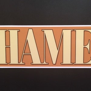 Shame! Sticker With Gloss Laminate Game of Thrones Bell. Inside or ...