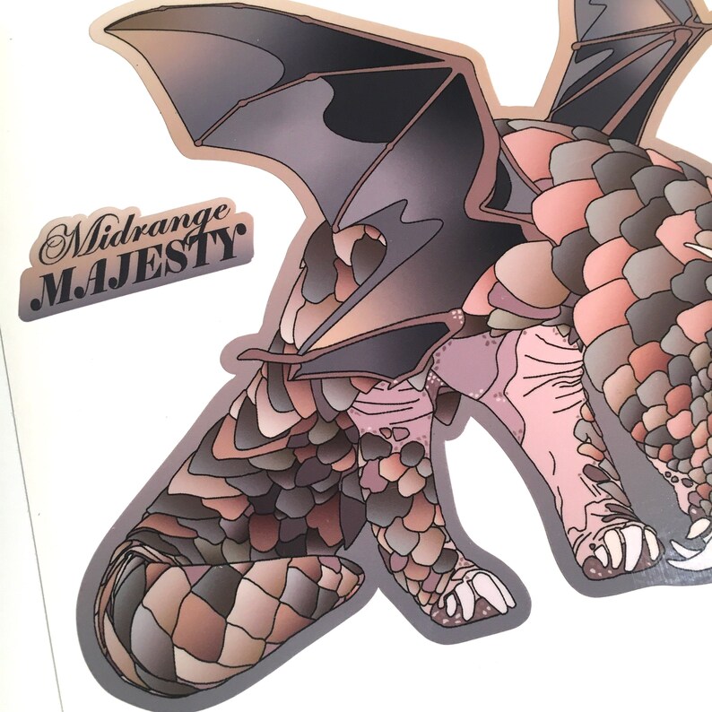 Pangolin Sticker With Gloss Laminate for Inside or Outside - Etsy