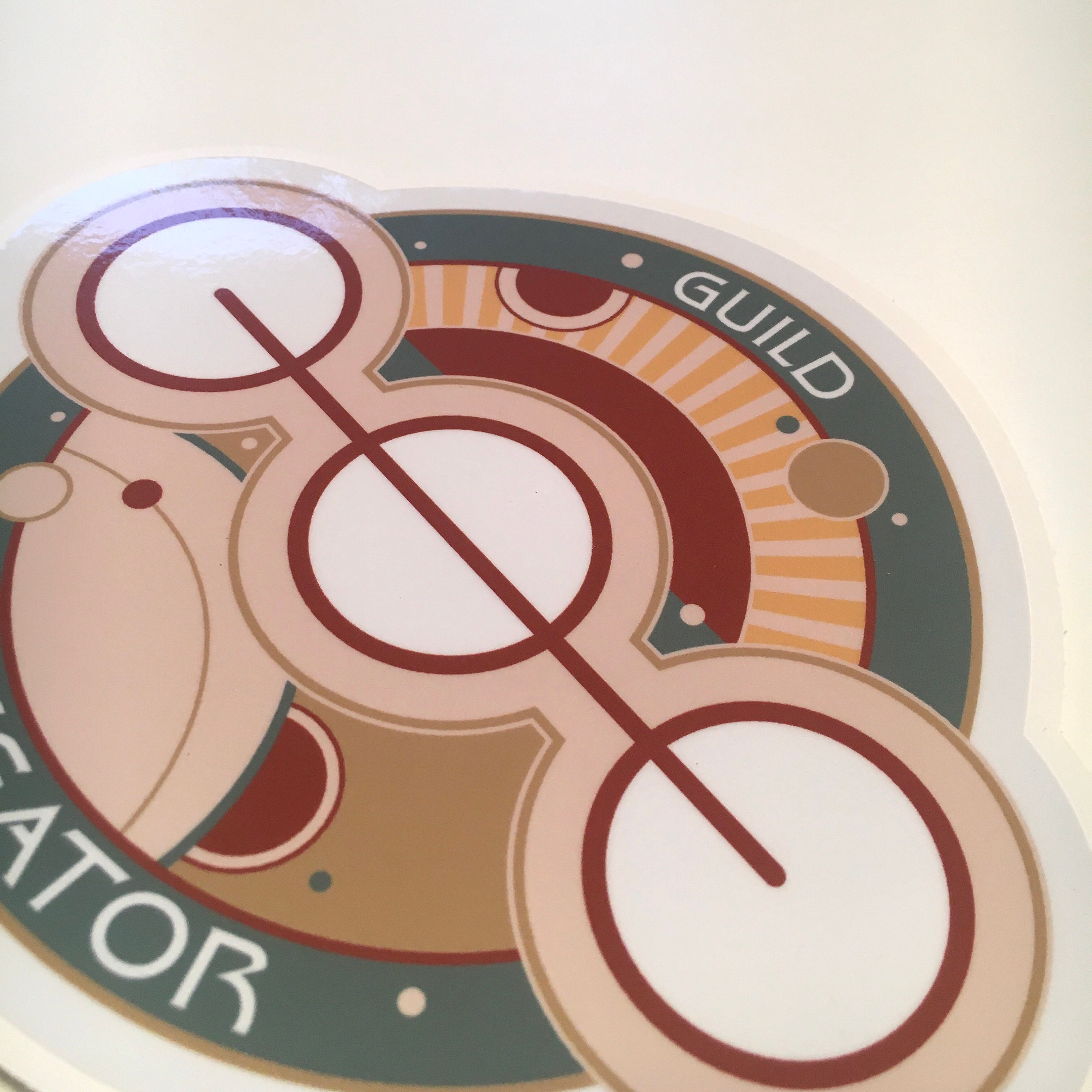 Guild Navigator, Dune Big Sticker With Gloss Laminate 6.6” Wide. for ...