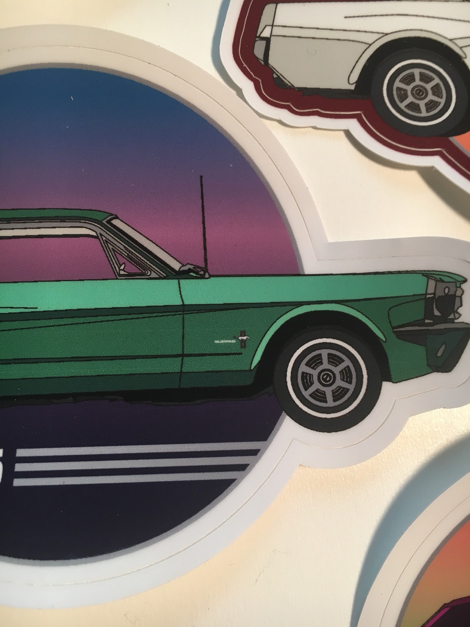 65 Ford Mustang Sticker With Gloss Laminate. Inside or Outside Use. - Etsy