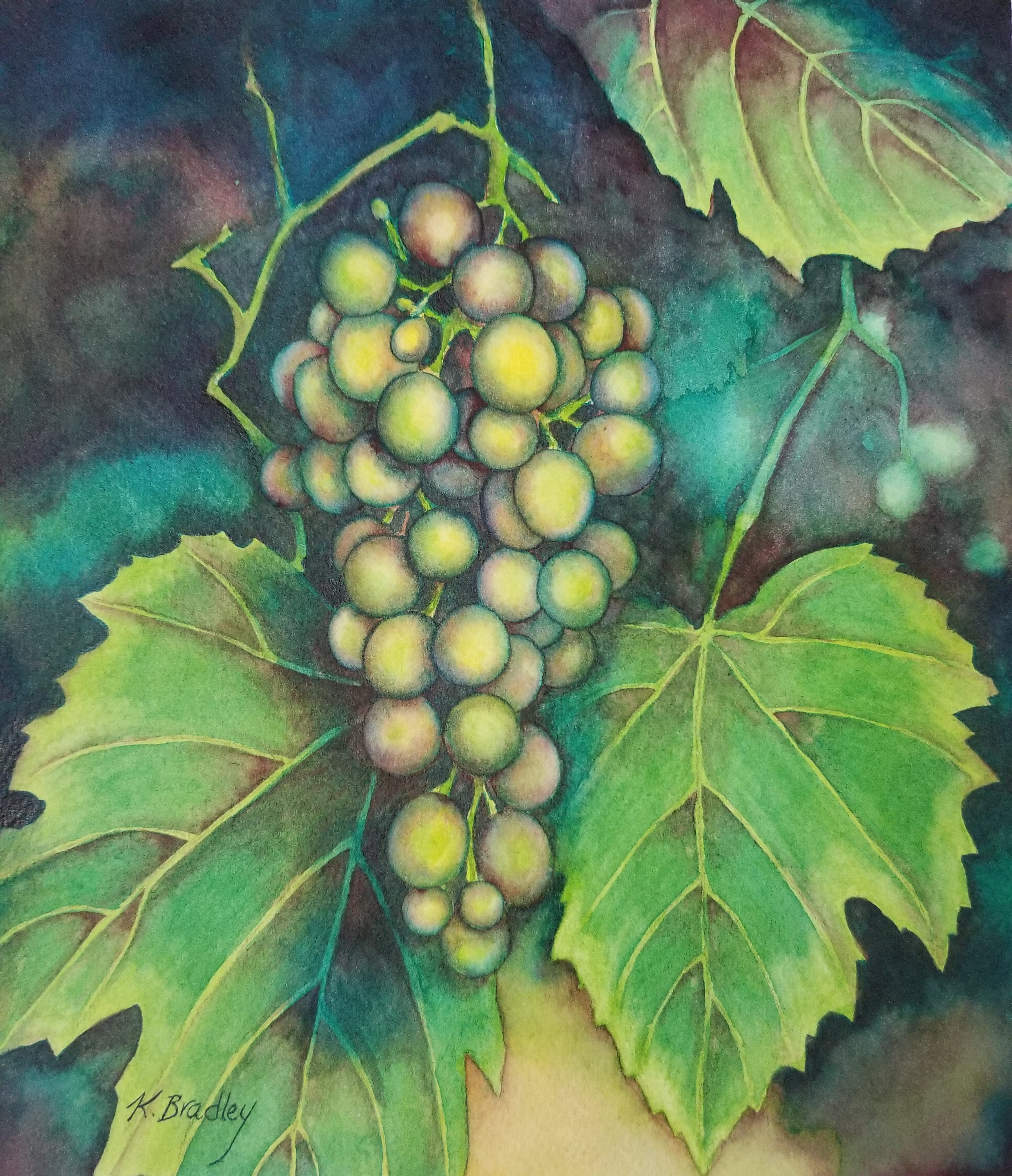 Grape Vines Painting