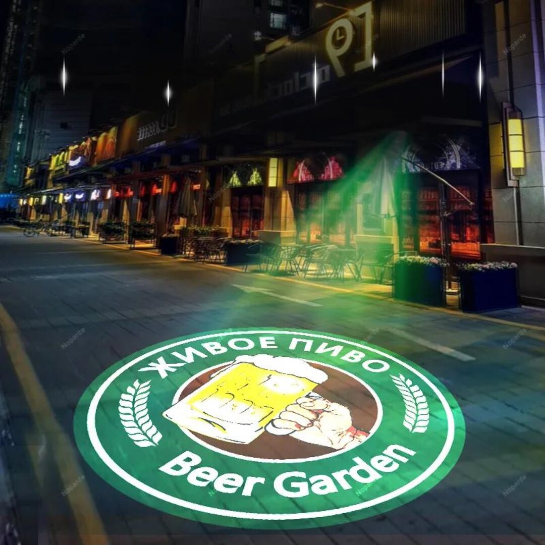 Outdoor Custom Light Projector/business Logo Projector Waterproof ...