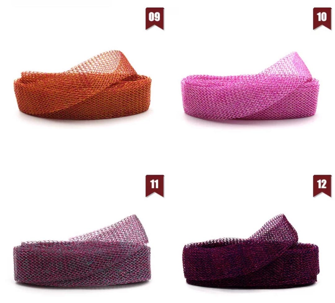 Titanium Mesh Jewelry Ribbon for Jewelry Making, Mesh Tube Necklace ...