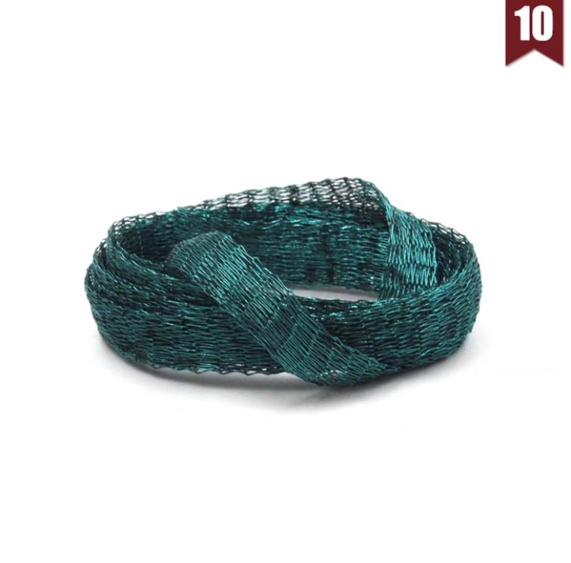 Titanium Mesh Jewelry Ribbon for Jewelry Making, Mesh Tube Necklace ...