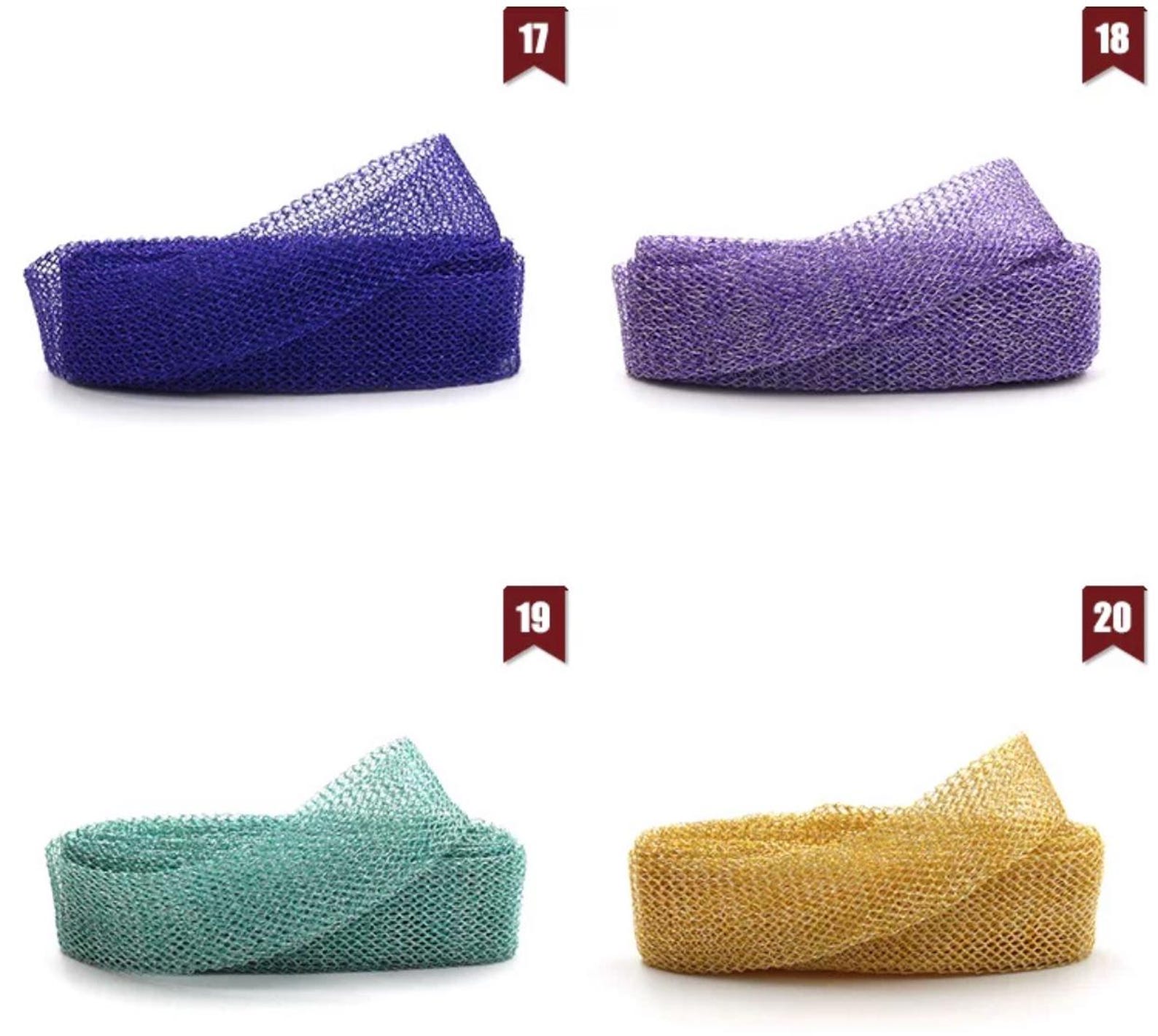 Titanium Mesh Jewelry Ribbon for Jewelry Making, Mesh Tube Necklace ...